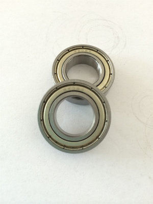 Rodamiento de bolitas del reborde de la serie de la pulgada de las piezas de Elecetric FR155ZZS funcionado con suavemente sin cualquier lubricación