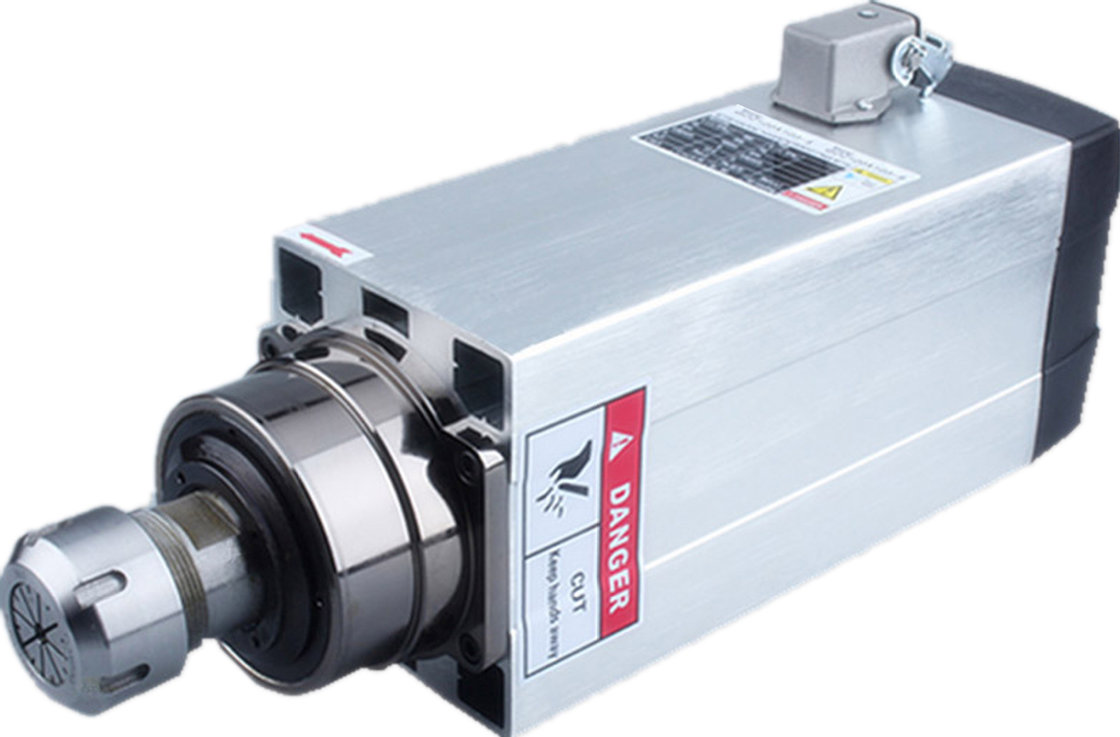 4.5kw 18000rpm air cool ER32 square manual tool change spindle motor for sale