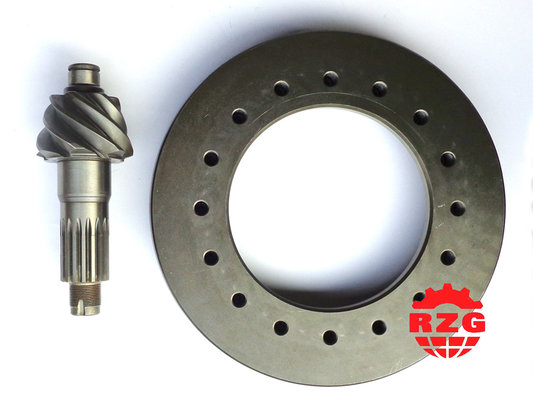 Crown Wheel and Pinion Gear adopted on ISUZU FTK Rear ISO / TS 16949 58~62 HRC supplier