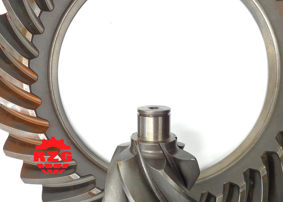 Crown Wheel And Pinion Gear used on MITSUBISHI 6D15 Rear Axle Spiral Bevel Gear supplier