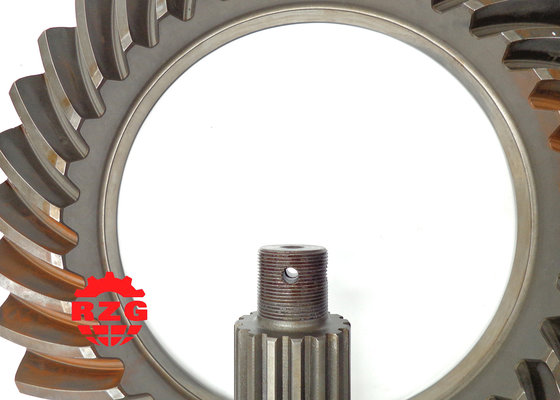 Crown Wheel And Pinion Gear used on MITSUBISHI 6D15 Rear Axle Spiral Bevel Gear supplier