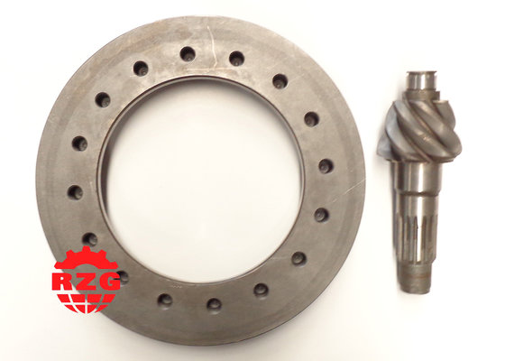 Automotive Spiral Bevel Pinion And Crown Wheel on ISUZU Rear Axle supplier