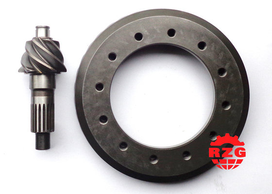 Transmission System Spiral Bevel Gear , Crown Wheel and Pinion Gear for MITSUBISHI Rear Axle supplier