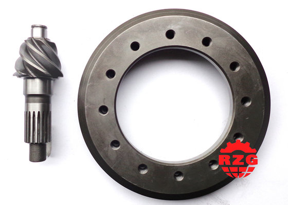 Transmission System Spiral Bevel Gear , Crown Pinion Gear  for MITSUBISHI Rear Axle ratio supplier