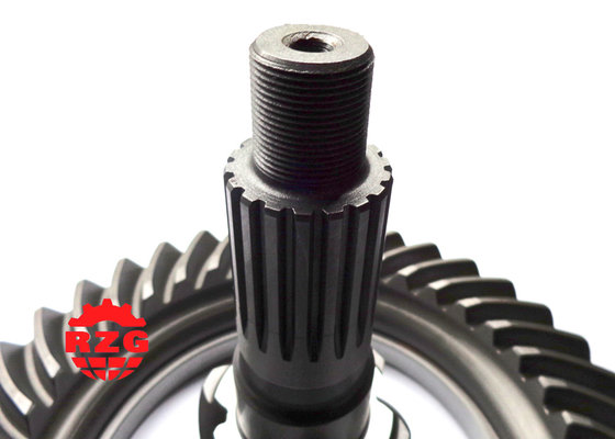 Transmission System Spiral Bevel Gear , Crown Pinion Gear  for MITSUBISHI Rear Axle ratio supplier