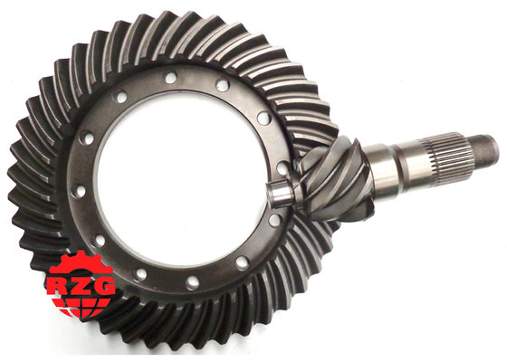HINO Transmission System Crown Wheel And Pinion , Spiral Bevel Pinion Gear supplier