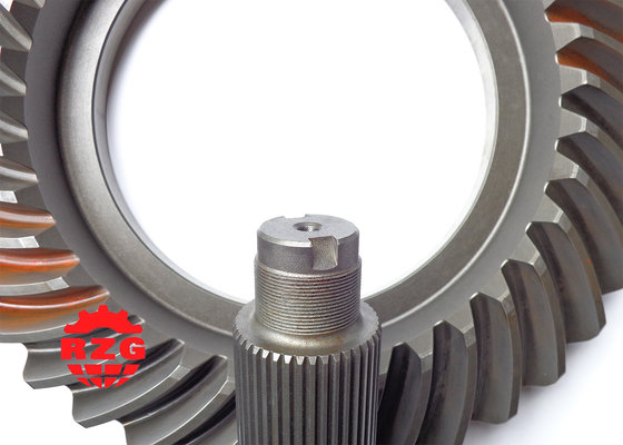 CA Jie Fang Rear Axle Transmission System Skew Bevel Gear , Gleason Spiral Bevel Gear supplier