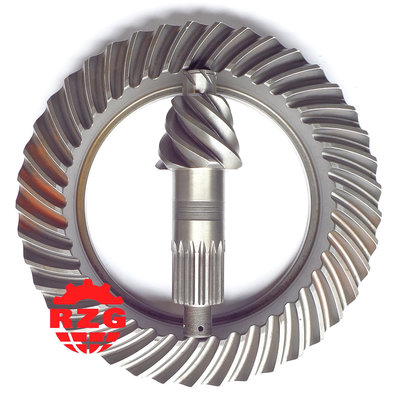 Gleason Spiral Bevel Gear Hypoid for CA Jie Fang Rato 8*39 Rear Axle Transmission supplier