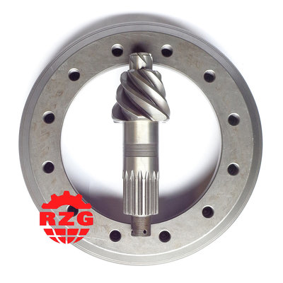 Gleason Spiral Bevel Gear Hypoid for CA Jie Fang Rato 8*39 Rear Axle Transmission supplier