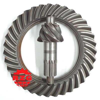 76~82db noise 20CrMnTiH Spiral Bevel Gear Set Differential Pinion Gear supplier
