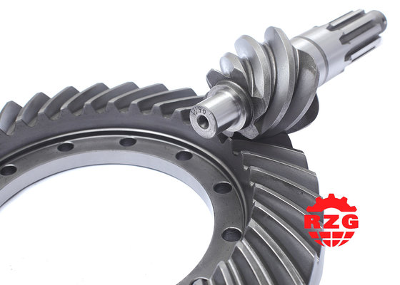 Hypoid Skew Spiral Bevel Pinion And Crown Wheel Rear of 20CrMnTi supplier