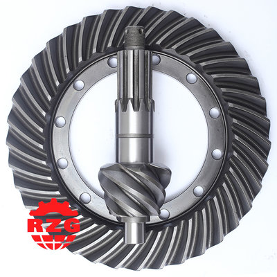 Hypoid Skew Spiral Bevel Pinion And Crown Wheel Rear of 20CrMnTi supplier