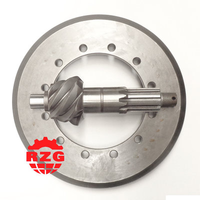 Hypoid Skew Spiral Bevel Pinion And Crown Wheel Rear of 20CrMnTi supplier