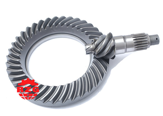 Vehicle Spiral Bevel Gear , Crown Wheel and Pinion Gear Rear Axle Ratio 6*38 supplier