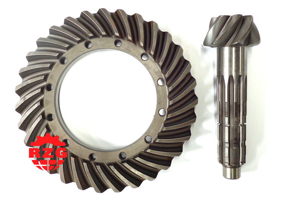 High Hardness 20CrMnTi Hypoid Spiral Bevel Gears Ratio 7*31 Transmission System Rear Axle supplier