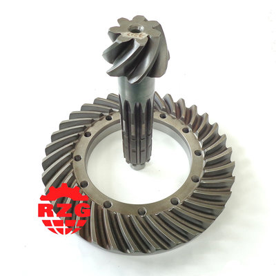 20CrMnTi Skew Hypoid Hypoid Spiral Bevel Gears Ratio 7*34 Transmission System supplier