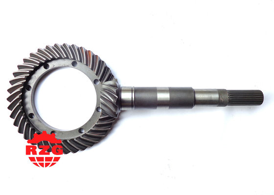 Hypoid Gleason Spiral Bevel Gear , High Performance Bevel Pinion And Crown Wheel supplier