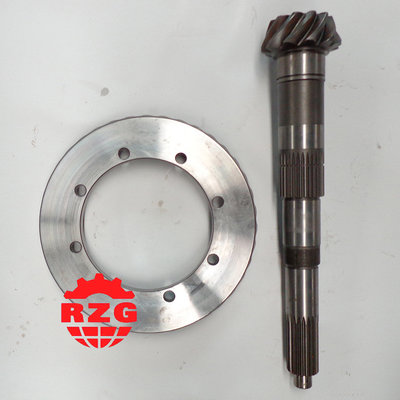 Truck Spiral Bevel Gear adopted on Agricultural Machinery , Ratio 11*39 Crown Wheel and Pinion long supplier