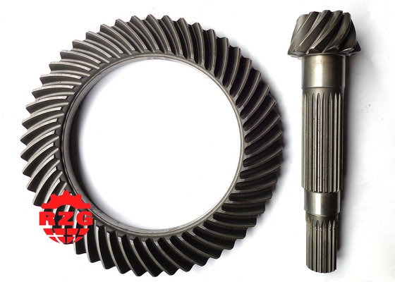 High Hardness 20CrMnTi Crown Wheel And Pinion , Hypoid Spiral Bevel Gears supplier
