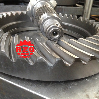 Ratio 7*41 Rear Axle Helical Hypoid Spiral Bevel Gears on MITSUBISHI Transmission System supplier
