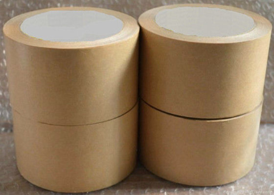 Self Adhesive White Kraft Paper Tape For Splicing Bottom Release Liner