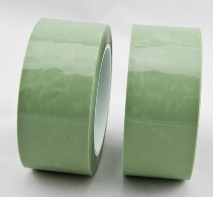Silicone adhesive duct green PET film splicing tape for release paper bonding
