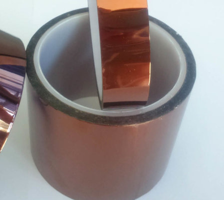 5KV Breakdown Volatge Kapton Polyimide Tape In Etching Or Fiber Optics Cable