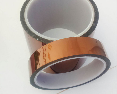 Silicone Adhesion Double Sided Polyimide Tape Bearing Temperature From -452F To 500F