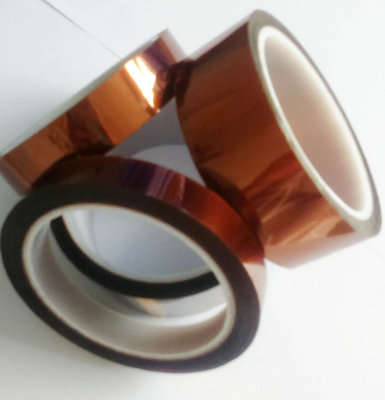 Amber Color Kapton Polyimide Tape Class H Insulation Feature For Electrical Coils