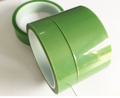 Customized PET Silicone Tape Coating With Organic Adhesive On One Side