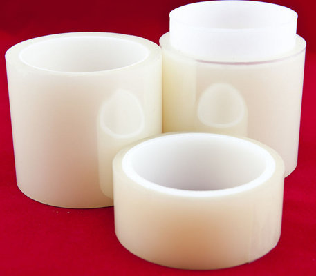 Transparent PET Film Silicone Adhesive Masking Tape For Metal Painting