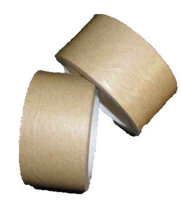 High Temperature Resistant Tape , Strong Sticky Kraft Paper Sealing Tape For Carton