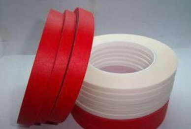 Red Pet Composite Crepe Paper Masking Tape For High Temperature Resistant