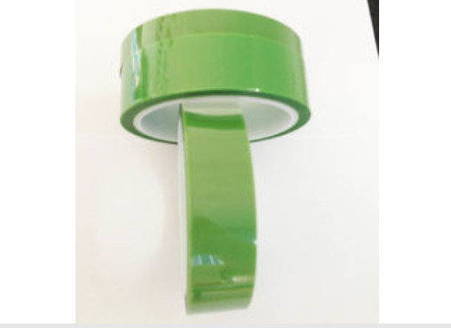 Single Side Light Green High Temperature Resistant Tape 650mm Length