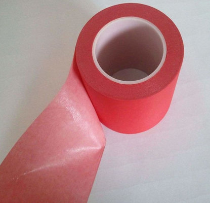 260Um Thickness Crepe Paper Masking Tape 210N Per 25Mm Tensile Resistance