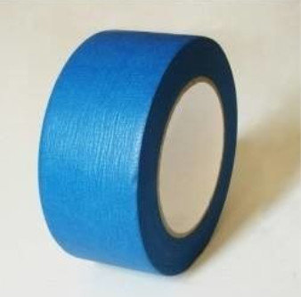 High Performance Crepe Paper Blue Masking Tape For Humid Wall And Floor