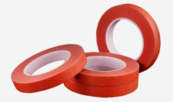260 Degree Crepe Paper Masking Tape High Temperature Bearing Pet Compound