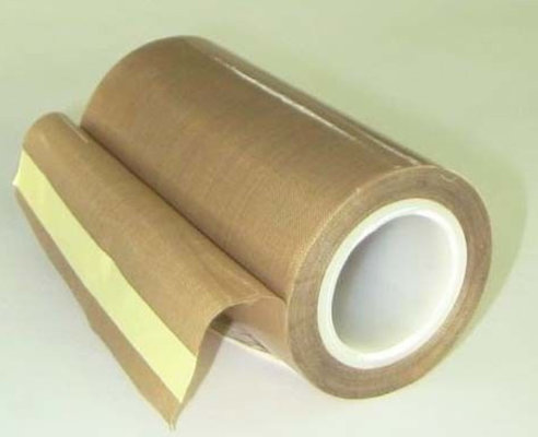 Industrial Teflon Conveyor Belt Ptef Backed Metal / Detectable Teflon Tape