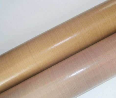 Gray Color Ptfe Base Film Teflon Conveyor Belt 2750N Per 100Mm Tensile Strength