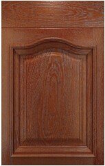 China Oak solid wood kitchen cabinet door supplier