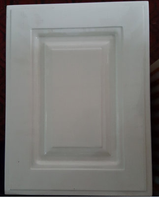 China Themo-foil door panel,High glossy Pvc door panel,MDF kitchen cabinet door supplier