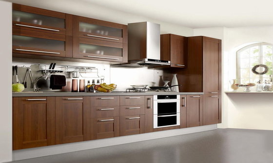 China Maple solid wood kitchen cabinet,Simple kitchen cabinet，kitchen cabinet wanted from China supplier