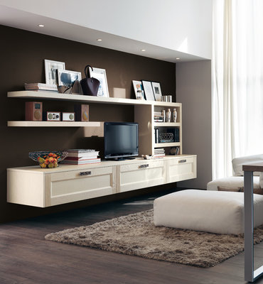 China Modern TV cabinets，Floating shelf ，Wall hanging TV Stand，Wooden TV storage from China，Solid Wooden TV cabinets supplier