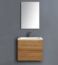 Wood grain bathroom Vanity,Simple bathroom cabinet.MFC vanity,drawer bathroom cabinet supplier