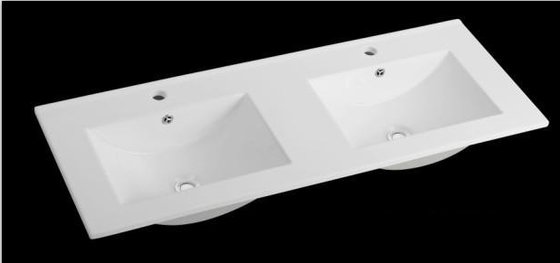 MDF Bathroom Vanity,luxury modern high glossy lacquer cabinet,Double sink bathroom cabinet supplier