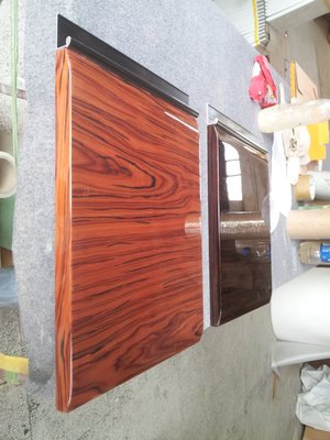 Veneer high glossy lacquer door panel supplier