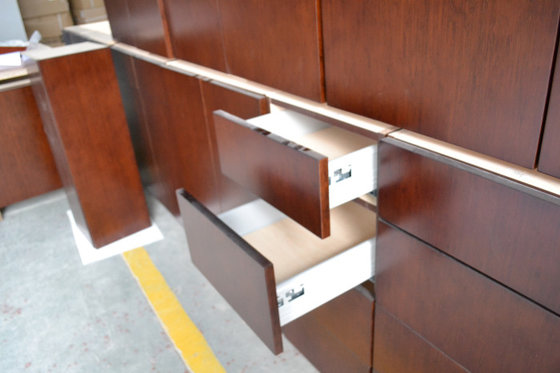 bamboo veneer kitchen cabinet,stock kitchen cabinet,kitchen project for Canada supplier