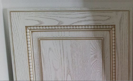 Golden kitchen cabinet door,Antique solid wood kitchen cabinet door,Hot sale door panel supplier