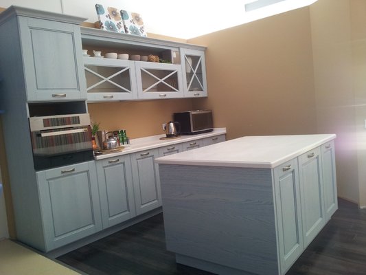 Rustic Style solid wood kitchen cabinet,wooden furniture.Germany style kitchen cabinet supplier