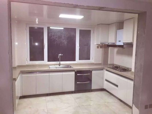 High glossy lacquer kitchen cabinet,Project kitchen cabinet,MDF kitchen cabinet supplier